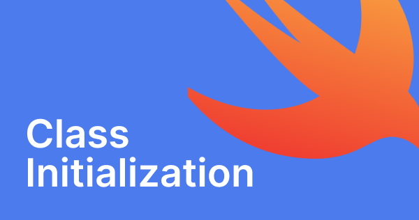 Swift Initialization - Class init 클래스 초기화